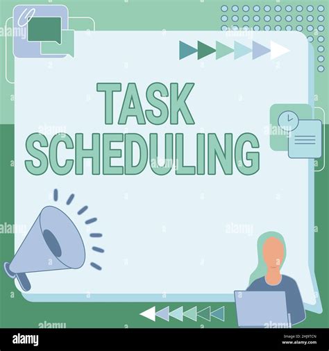 Writing Displaying Text Task Scheduling Conceptual Photo The