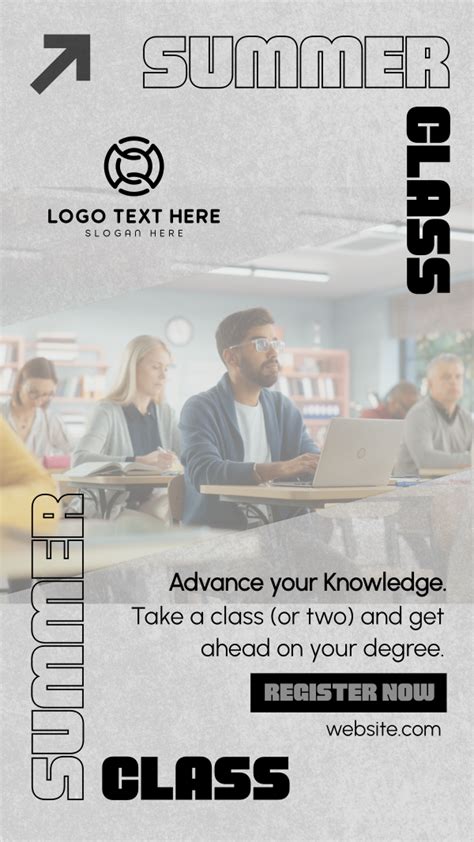 College Summer Class Instagram Story Brandcrowd Instagram Story Maker