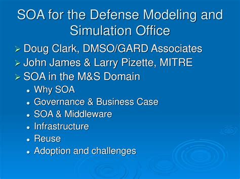 Soa Implementation And Testing Summary Ppt Download