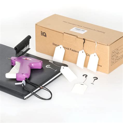 Pag Tagging Gun Fasteners Plastic J Hook Fasteners For Clothing