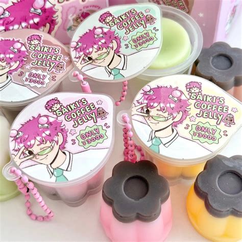 Shining Pins Saiki K Coffee Jelly Blind Box Shining Studio