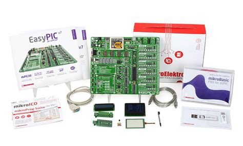 Easypic V7 For Dspic30 Development Board With Icd Debugger