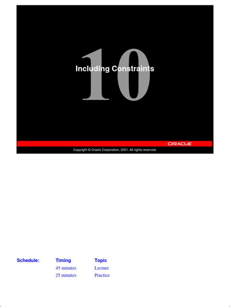 Les10 Contraints Español Pdf Datos De Computadora Recuperación De
