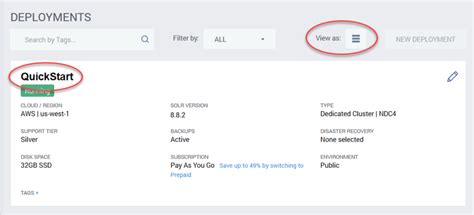 Dedicated Quick Start Searchstax Managed Search Docs