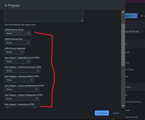 Solved How To Remove Fields When Transitioning Status