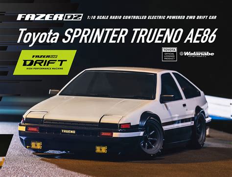 Fazer D2 Toyota Sprinter Trueno Ae86 Kyosho Rc