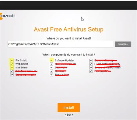 avast using too much disk signaturesystem