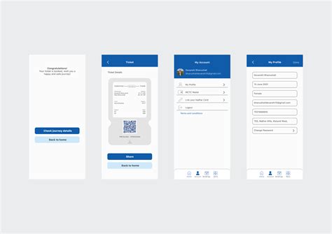 Irctc App Redesign On Behance Irctc App Redesign On Behance