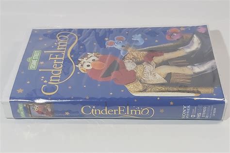 Vhs Sesame Street Cinderelmo 2000 Etsy