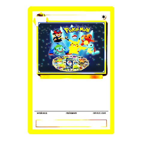 Pokemon Label Template Postermywall