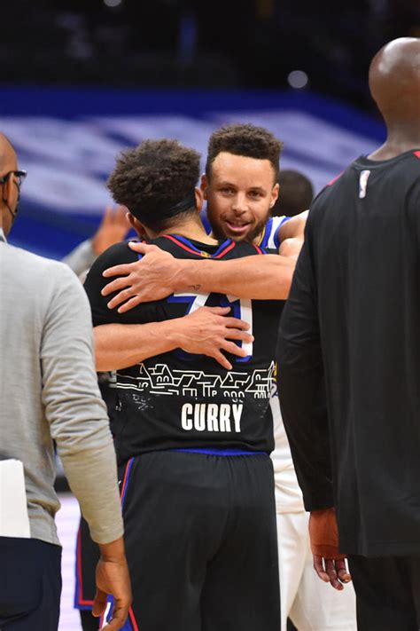 Stephen Curry and Seth Curry by Jesse D. Garrabrant