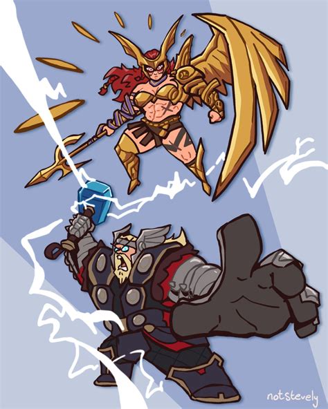 Steve Ly Angela Marvel Thor Marvel Avengers Series Marvel Marvel Rivals Thor Marvel