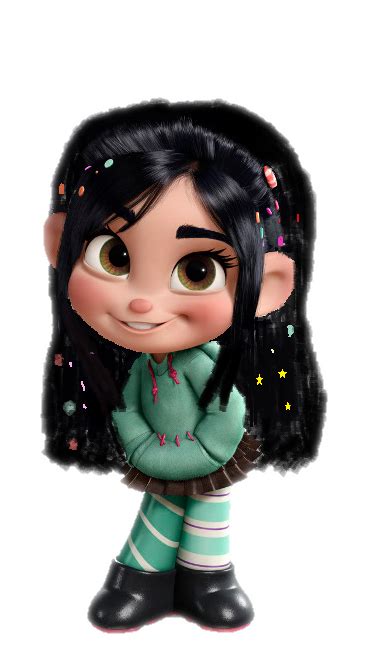 Vanellope Von Schweetz Hair Down Png By 9029561 On Deviantart