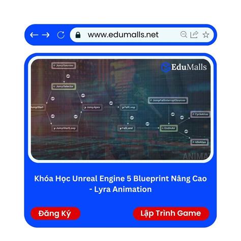 khóa học unreal engine 5 blueprint nâng cao lyra animation mã 9324