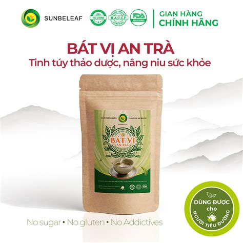 Trà Bát Vị An Trà Sunbeleaf Tinh Túy Thảo Dược Từ Thiên Nhiên Nâng Niu Sức Khỏe Mỗi Ngày
