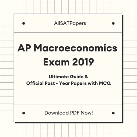 Official Ap Macroeconomics 2019 Full Exam Ap Test With Mcq And Answe Allsatpapers