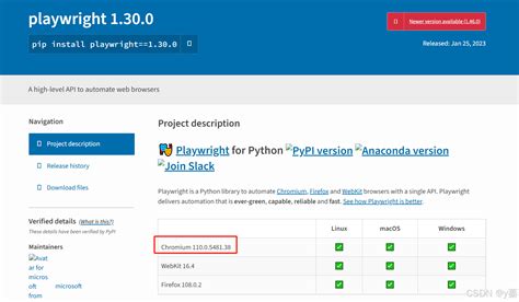 Pythonseleniumpalywright环境安装教程卸载playwright Csdn博客