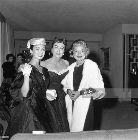 Ann Blyth Joan Crawford And Sonia Henie 1950s