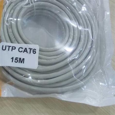 Jual Kabel Lan Meter Cat Utp Cable Lan Cat M High Quality Shopee Indonesia