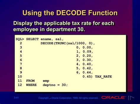 Les03 1 Single Row Functions Ppt