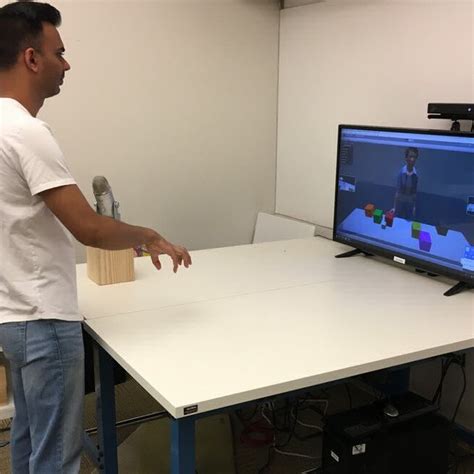 Lab Setup Used The Kinect V2 Sensor For Training Reprinted With