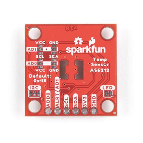 Breakout Del Sensore Di Temperatura Digitale Sparkfun AS Qwiic Opencircuit