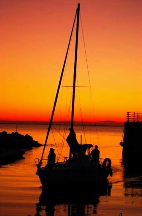 Sunset Sailing In Malmö Photo By Erica Mahn Sailing Sunrise Sunset