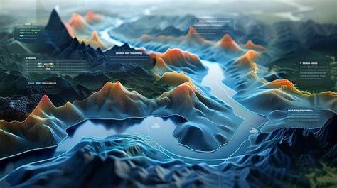 Premium Photo Visualizing Web Ui Design Map