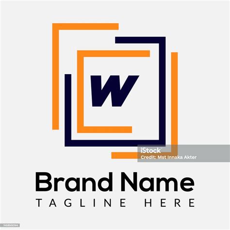 추상 W 문자 현대 초기 기호 디자인 0명에 대한 스톡 벡터 아트 및 기타 이미지 0명 3차원 형태 검정색 배경 Istock