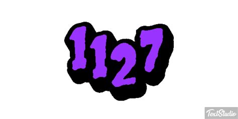 1127 Number Animated  Logo Designs 1127 Number Animated  Logo Designs