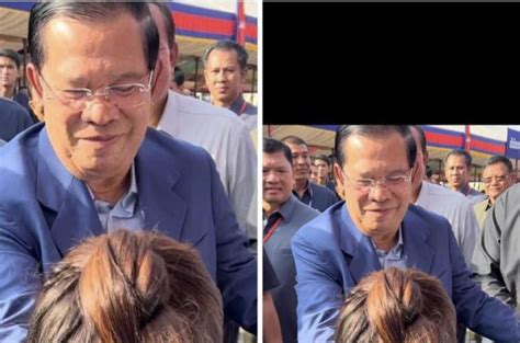 ប្រជាពលរដ្ឋម្នាក់ សម្រេចក្តីស្រមៃ ក្រោយពីបាន «ថើបដៃសម្តេចតេជោ សារព័ត៌មាន នគរវត្ត