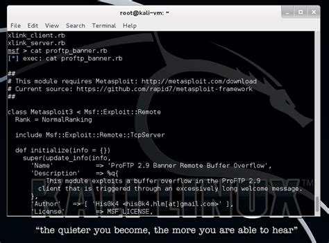 Metasploit Unleashed Exploit Module Format