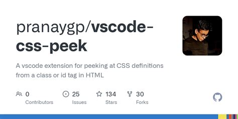 Github Pranaygpvscode Css Peek A Vscode Extension For Peeking At