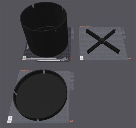 🛡️ Rasa 8 Short Dew Shield With Diffraction Spikes・free 3d File For ・cults