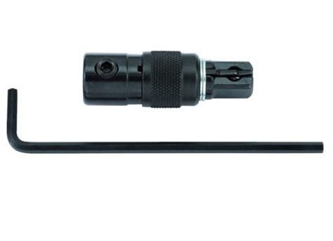 Proto Hex Drive Locking Adapter Hex Male X Sq Male Steel Black L