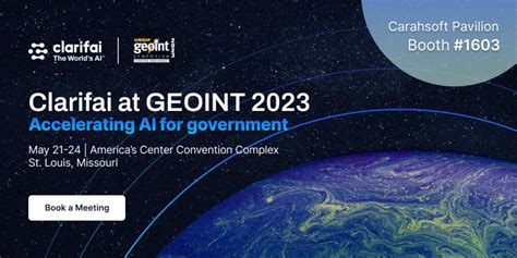 Matthew Zeiler On Linkedin Geoint 2023 Meet Us Onsite May 22 24