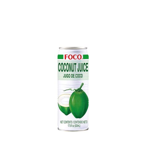 Foco Bebida En Lata Jugo De Coco Emanuel Distributors