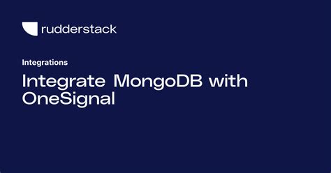 Integrate Mongodb With Onesignal