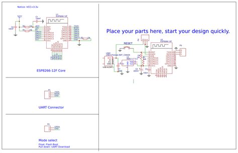 ESP8266 Quickly Design Resources EasyEDA