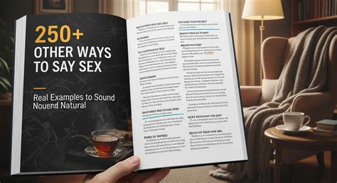 250 Other Ways To Say Sex Real Examples To Sound Natural