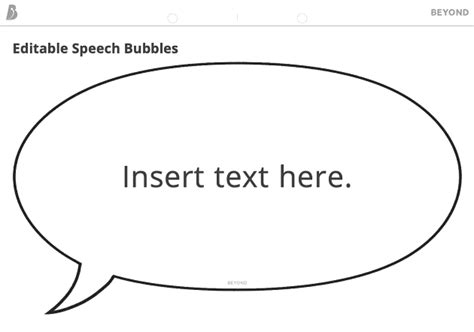 Class Speech Bubbles
