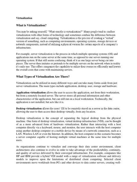 virtualization in cloud computing pdf virtualization desktop
