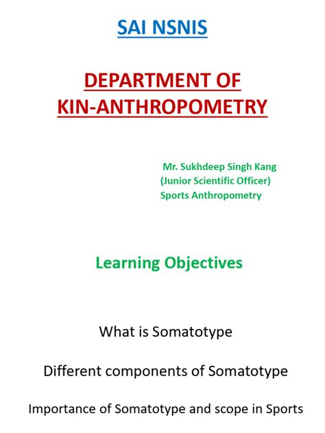 S Type Diff Imp And Scope In Sports Pdf Physical Attractiveness