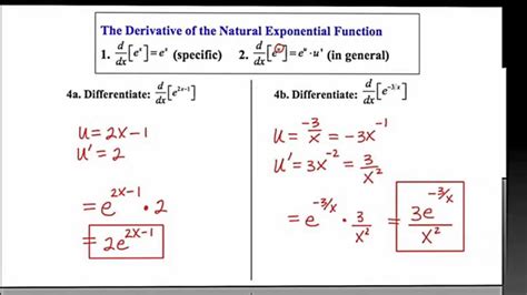 Differentiation Rules