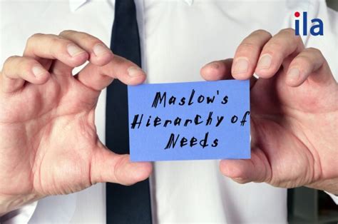Tháp nhu cầu Maslow Từ nhu cầu cơ bản đến sự tự hiện thức hóa ILA Vietnam