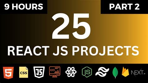 🚀🔥 build 25 react js projects in 9 hours react interview coding