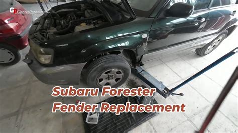 Subaru Forester Fender Replacement Youtube