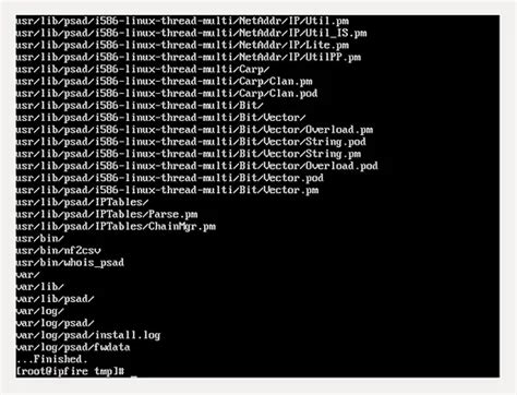 Compilation And Installation Of Psad For Ipfire Firewall