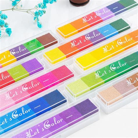 Badu Bg Творчески безопасен нетоксичен печат Подложка с градиентно цветно мастило на маслена