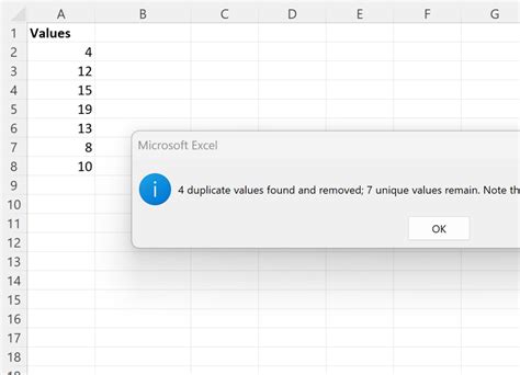How To Get Distinct Values In A Column In Excel